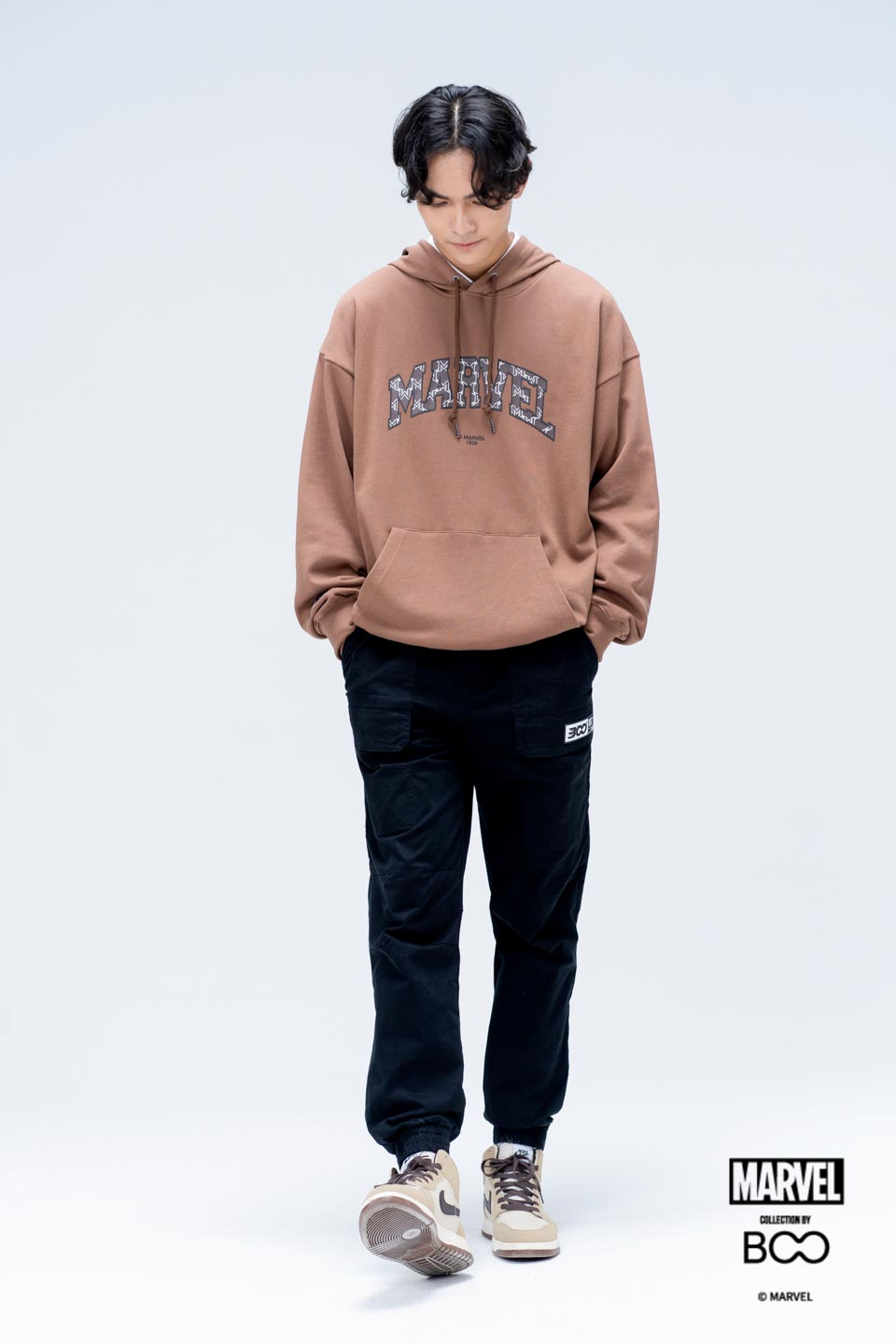 HOODIE OVERSIZED GRAPHIC MARVEL COMICS BOOZILLA