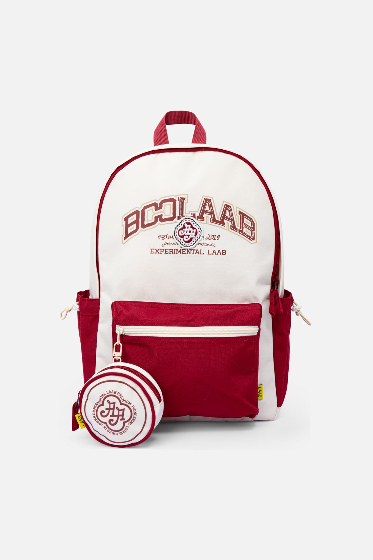 Balo phối màu túi thêu patch BOOLAAB